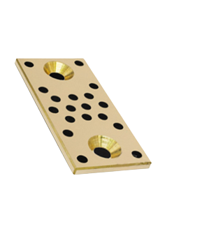 5mm Graphite Plugged Bronze Wear Plate Oilless Bronze Wear Plates