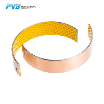 Steel Back Sintered Bronze POM Bushing Composite Plain Split Bearing Shell