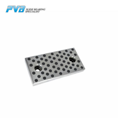 FC250 Steel Graphite Plugged Wear Plate Oil Free Slide Plates