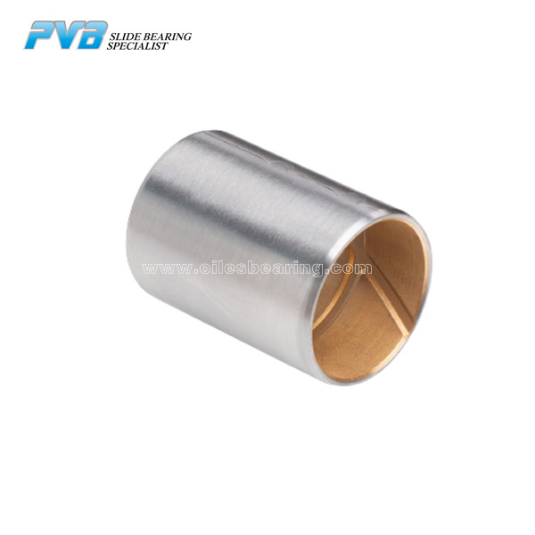 ISO 3547 Bimetal Bearings CuSn8Ni Lead Free Bimetal Bushing Sleeve