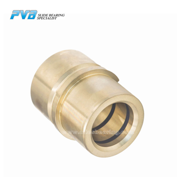 CuZn25Al6Fe3Mn3 Oilless Bronze Bushing Graphite Ring Filled Self ...